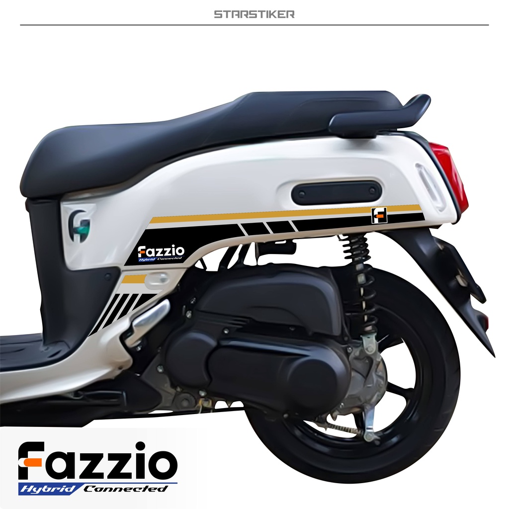 Jual YFSSS12 STRIPING FAZZIO / STICKER / STIKER / YAMAHA FAZZIO / VARIASI STIKER MOTOR / LIST ...