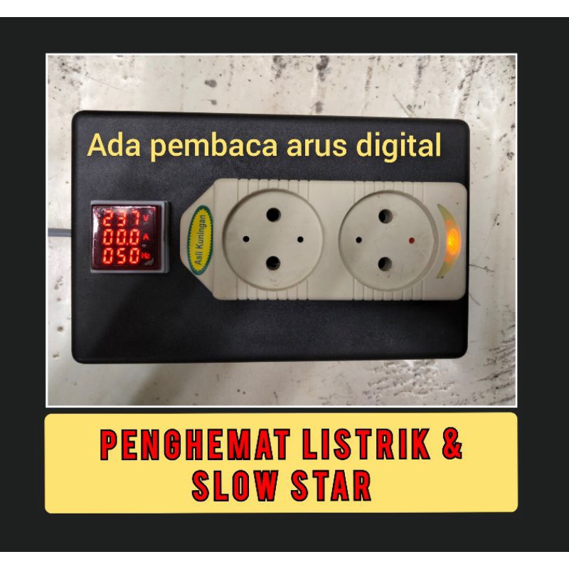 Jual Penghemat Listrik. Slow Star. Anti jeglek. Pembaca Arus Beban ...