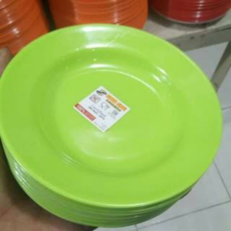 Jual ORIGINAL PIRING MELAMIN SINGA SINGI HIJAU KODE 72 ( 6 PCS ...