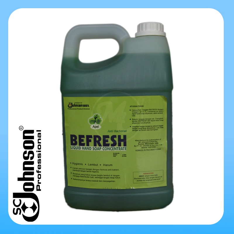 Jual Befresh Apel Johnson - Liquid Hand Soap Concentrate 4 Liter ...