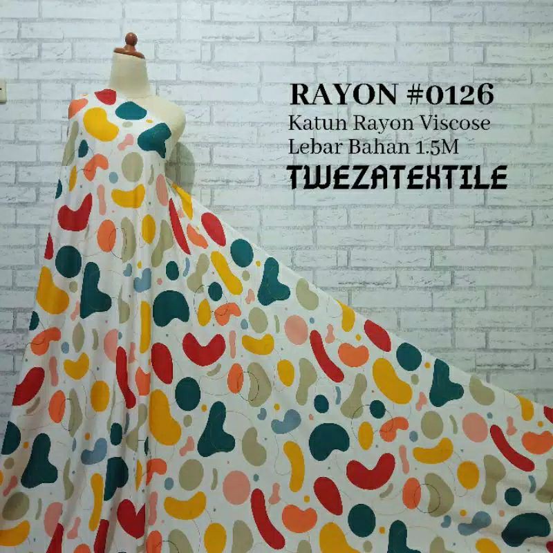 Jual Bahan Rayon Premium 0126 | Shopee Indonesia