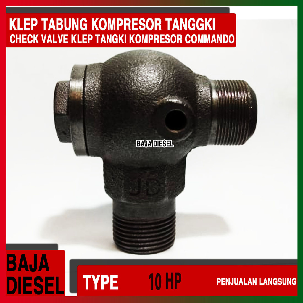 Jual Klep Tabung Kompresor Tangki Check Valve Tangki Kompresor | Shopee ...