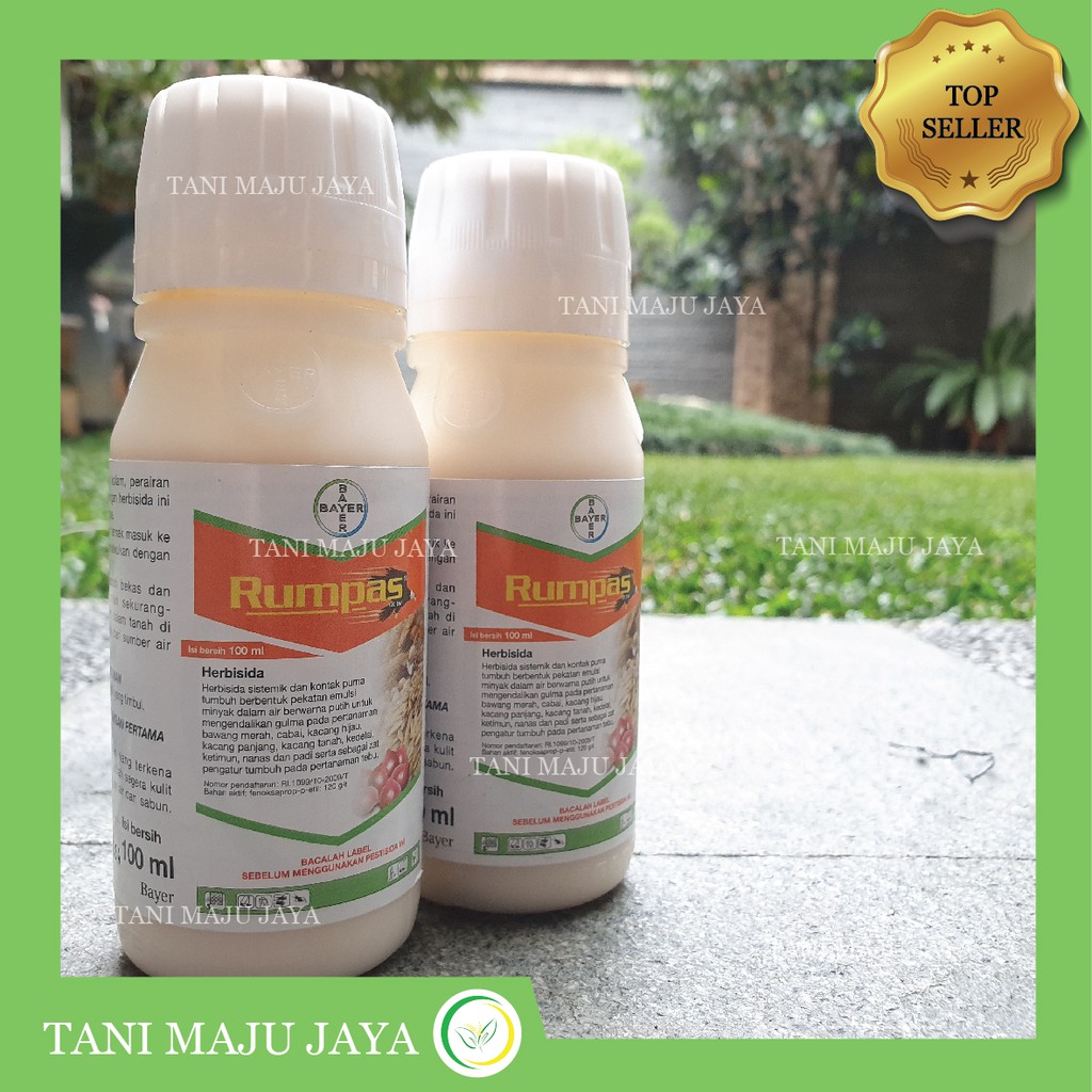 Jual Herbisida Rumpas 120EW 100 ml Pembasmi Gulma Rumput Liar Selektif ...