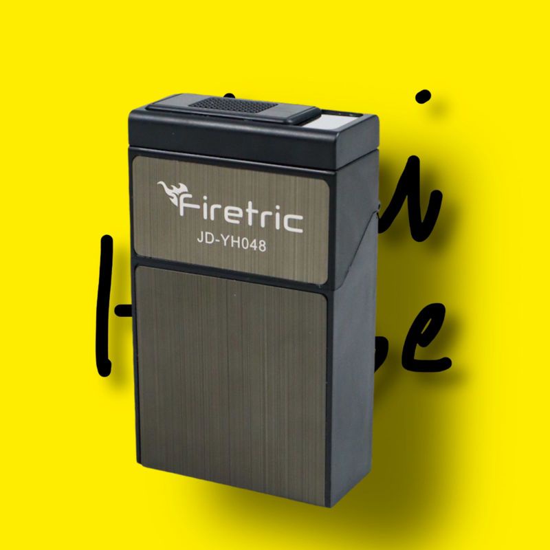 Jual Firetric Kotak penyimpanan Rokok 20 Slot dengan Korek Elektrik Pyrotechnic - JD-YH048 ...