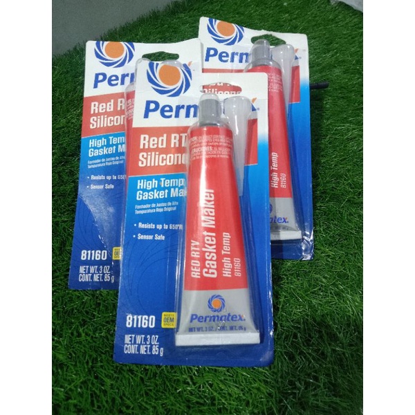 Jual Lem Permatex Red RTV Silicone Gasket Maker | Shopee Indonesia
