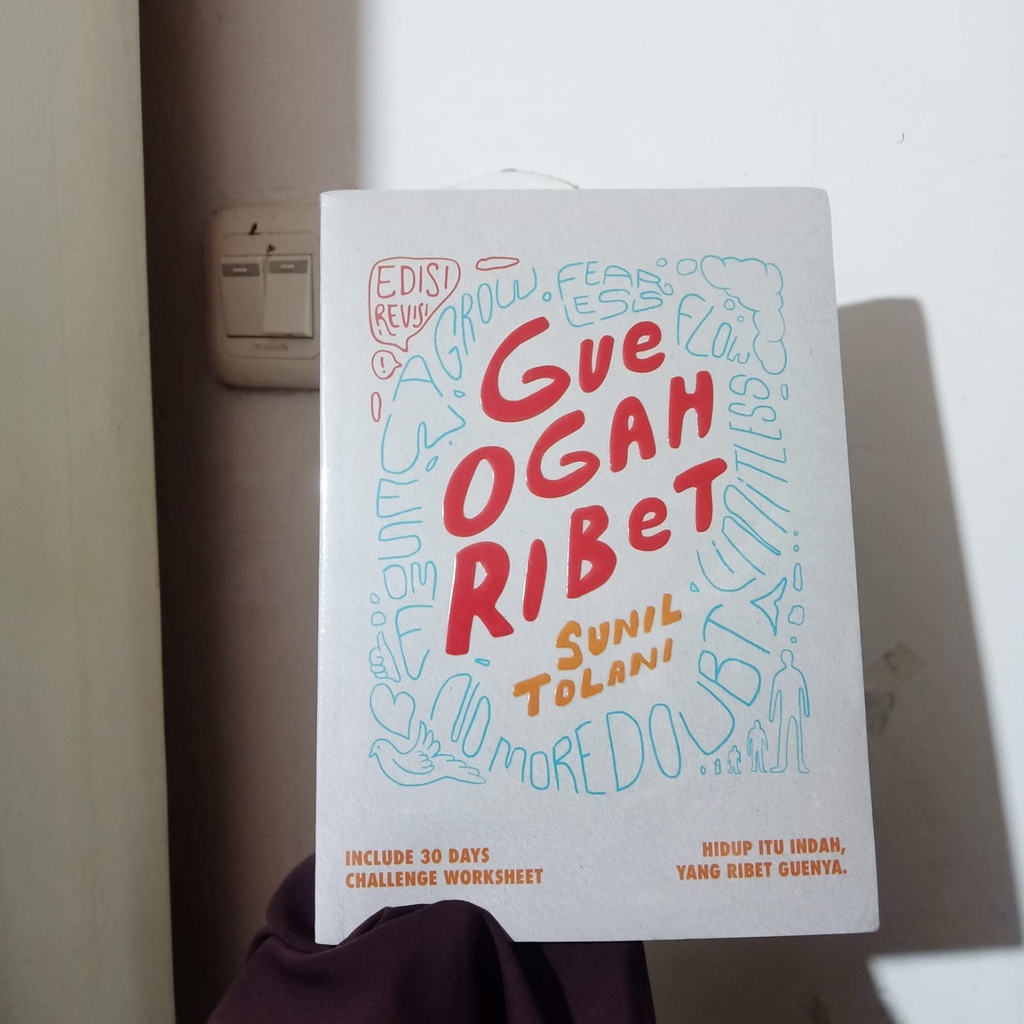 Jual BUKU GUE OGAH RIRBET - ORI SUNIL TOLANI | Shopee Indonesia