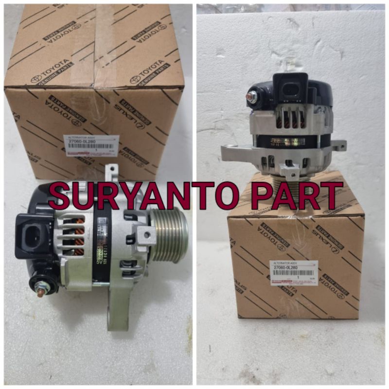Jual Alternator Assy Dinamo Ampere Toyota Hilux Revo/Innova Reborn ...