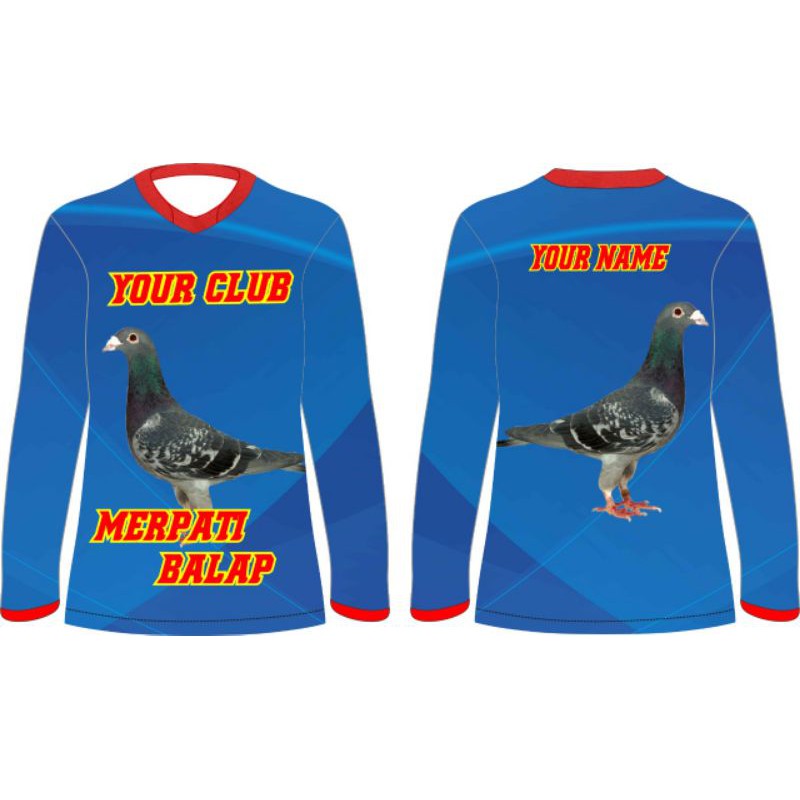Jual JERSEY MERPATI CUSTOM FULLPRINT | Shopee Indonesia