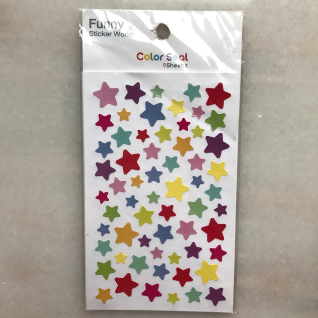 Jual Sticker bintang bintang star 6lembar | Shopee Indonesia