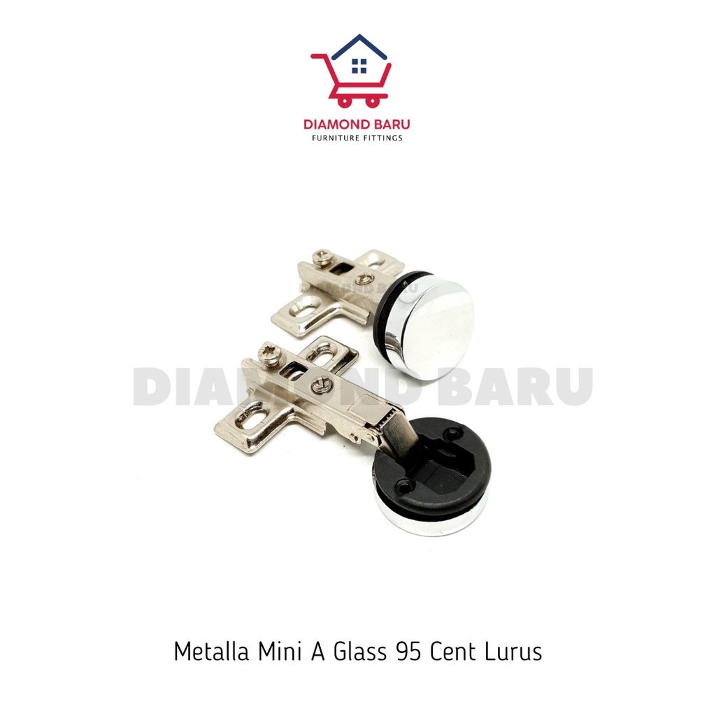 Jual Engsel Kaca Hafele Metalla Mini Glass | Shopee Indonesia
