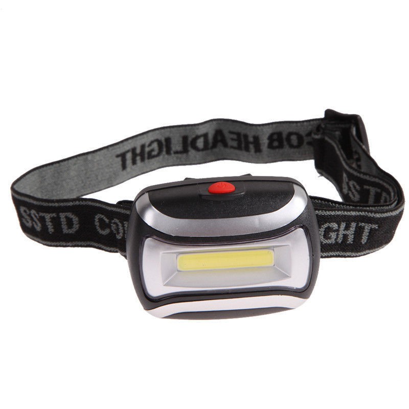 Jual Lampu Kepala Headlamp Flash light LED 3 Modes COB Headlight STD ...