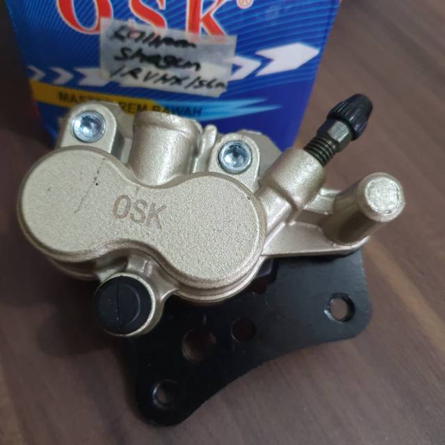Jual kaliper set shogun r 110 old kaliper assy komplit rumah diskpad Master rem depan bawah ...