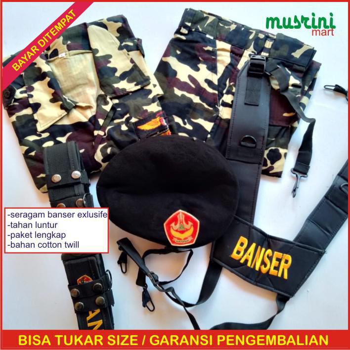 Jual BAJU BANSER EXLUSIFE TAHAN LUNTUR SERAGAM BANSER PDL DORENG ...
