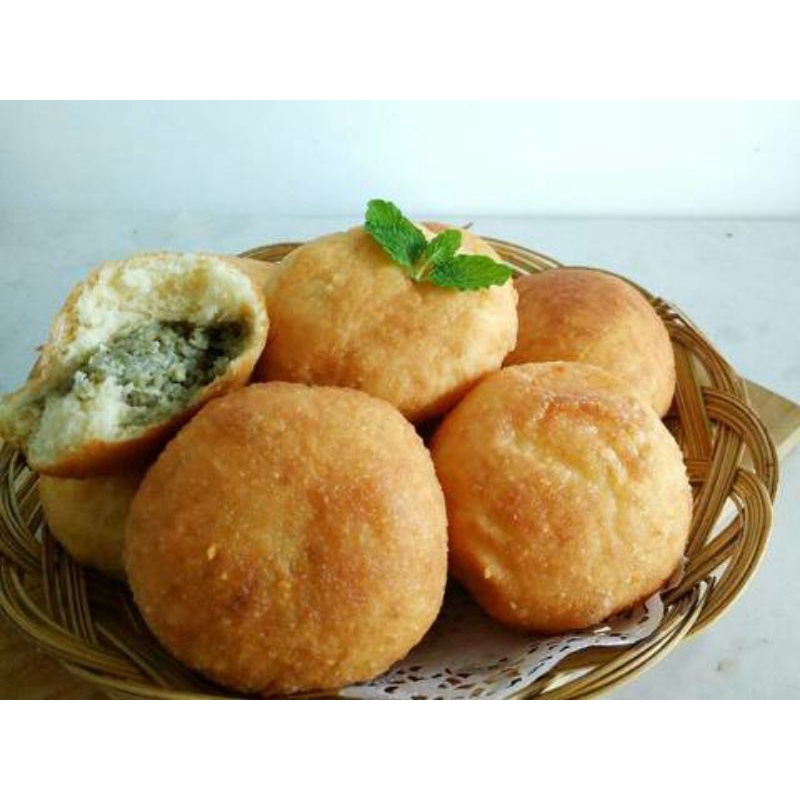 Jual Roti Goreng Coklat Lumer / Keju / Vanilla / Kacang Ijo ( FROZEN ...