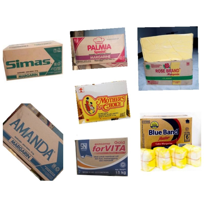Jual MARGARIN DAN MENTEGA REPACK 250gr SIMAS/PALMIA/BLUE BAND/MCM DLL ...