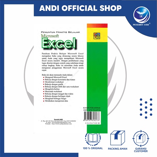 Jual Penerbit Andi - Penuntun Praktis Belajar Microsoft Excel - Terra Christien Tri Wahyuni Dan ...