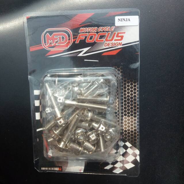Jual Baut blok mesin ninja rr kwalitas ori | Shopee Indonesia