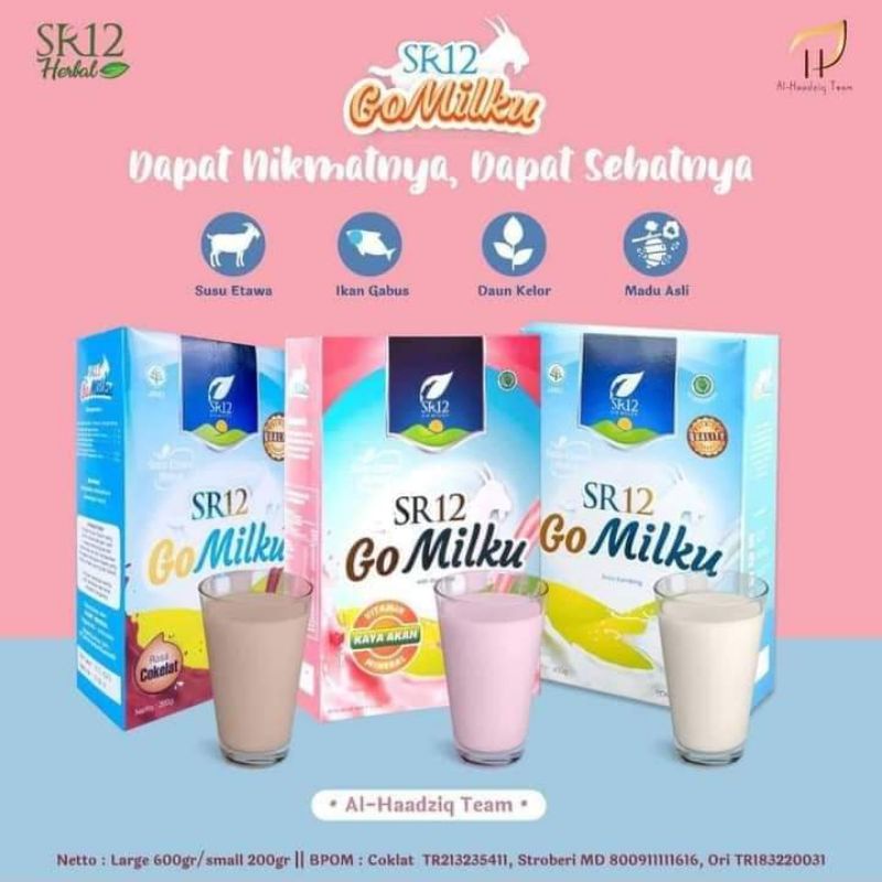 Jual Susu bubuk GoMilku SR12 susu etawa original | Shopee Indonesia