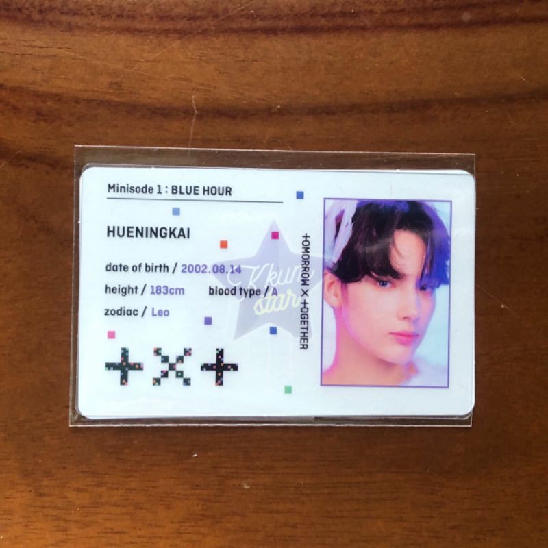 Jual TXT - Blue Hour Photocard & Postcard (Soobin, Yeonjun, Beomgyu ...