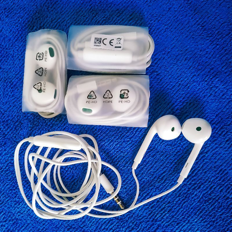 Jual HEADSET ORI OPPO RENO 2F RENO 3 OPPO 4 GREEN BASS TRIBEL STEREO ...