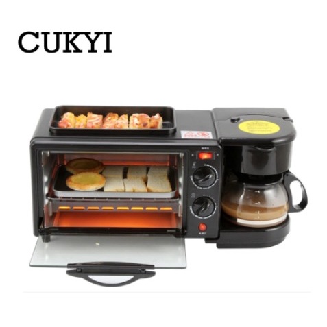 Jual Breakfast Machine Multifunction Coffee Oven Frying | Shopee Indonesia