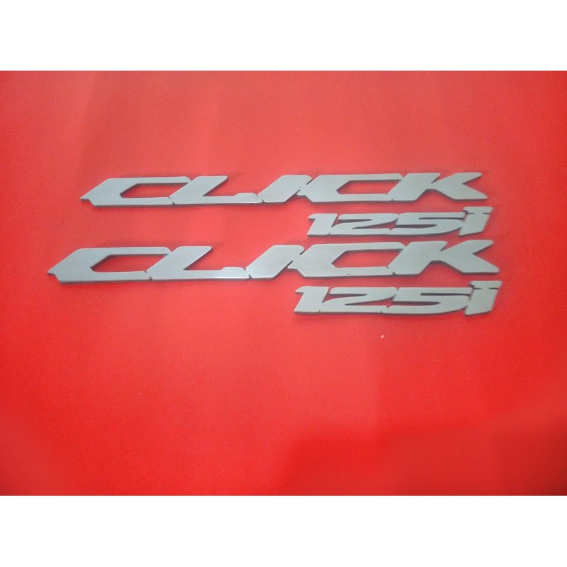 Jual HONDA CLICK 125I EMBLEM STAINLESS | Shopee Indonesia
