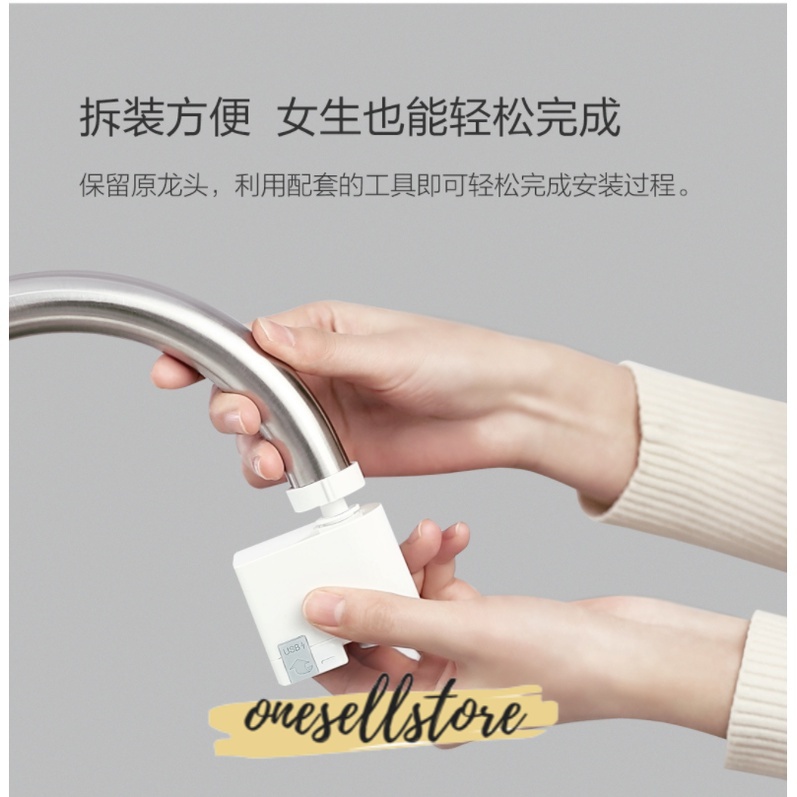 Jual 1184 ONESELL Automatic Smart Water Sensor Infrared Faucet Kran Air ...