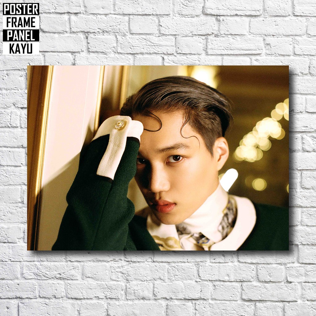 Jual Poster EXO KAI The 1st Mini Album Photoshoot Frame Kayu Solid A4 KAI029 | Shopee Indonesia