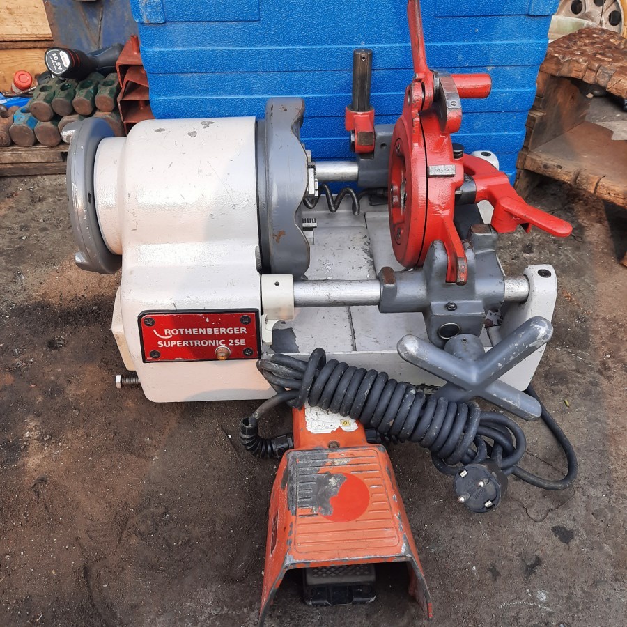 Jual Mesin senai pipa ROTHENBERGER SUPERTRONIC 2SE pipe threading ...