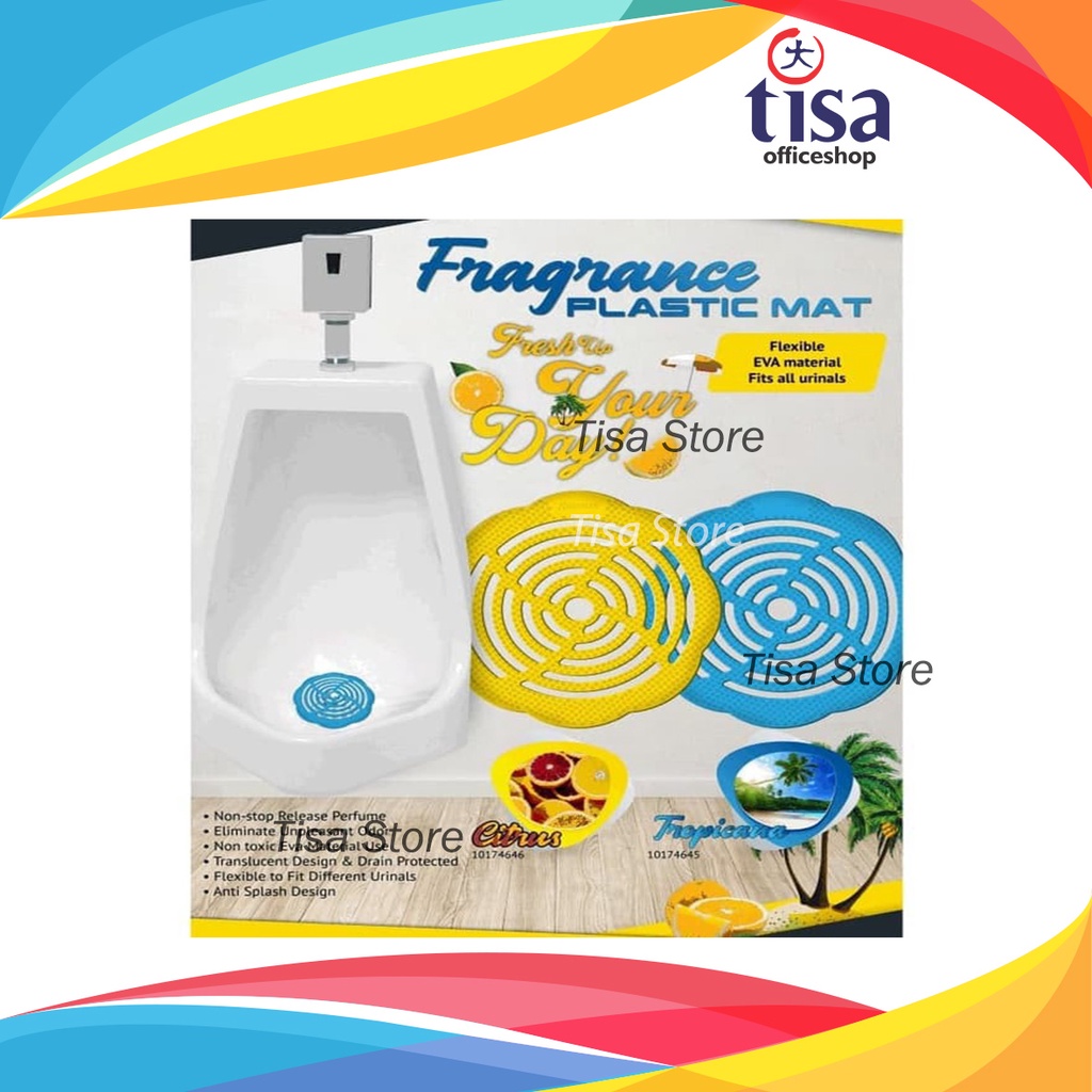 Jual Fragrance Plastic Mat Tropicana Urinal Camphor Urinal Krisbow 5pcs ...