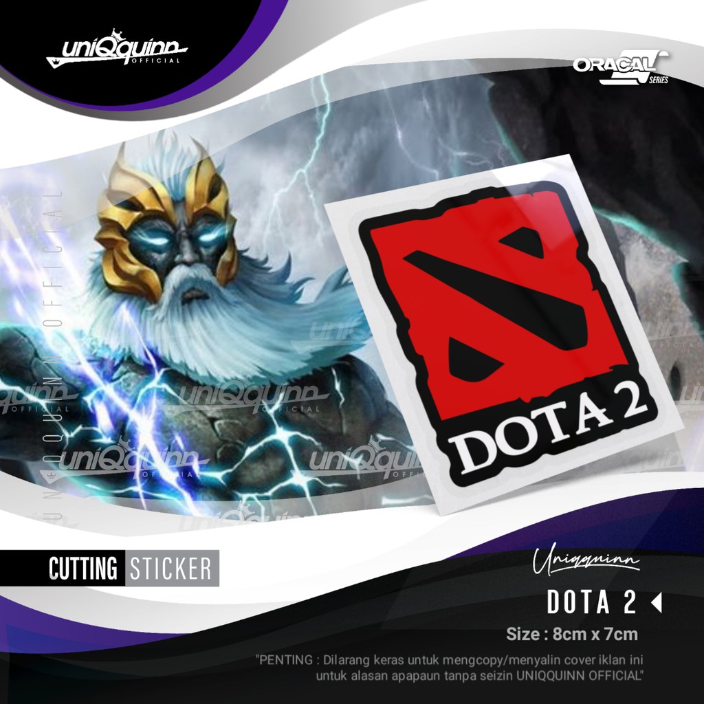 Jual UQ Stiker Dota 2 | Cutting Sticker Dota 2 | Stiker game | Stiker ...