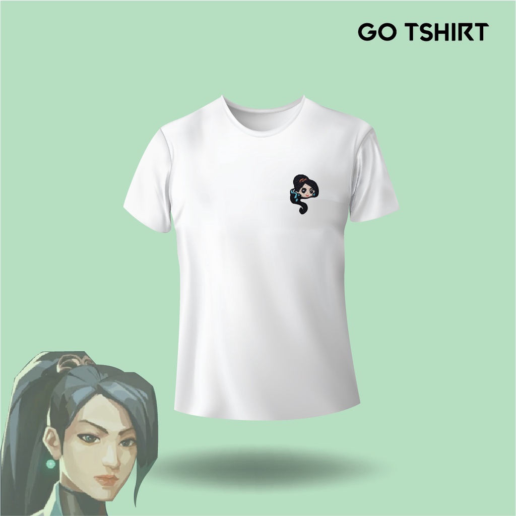 Jual Baju Kaos Bordir Sage Valorant | GO TSHIRT | Shopee Indonesia