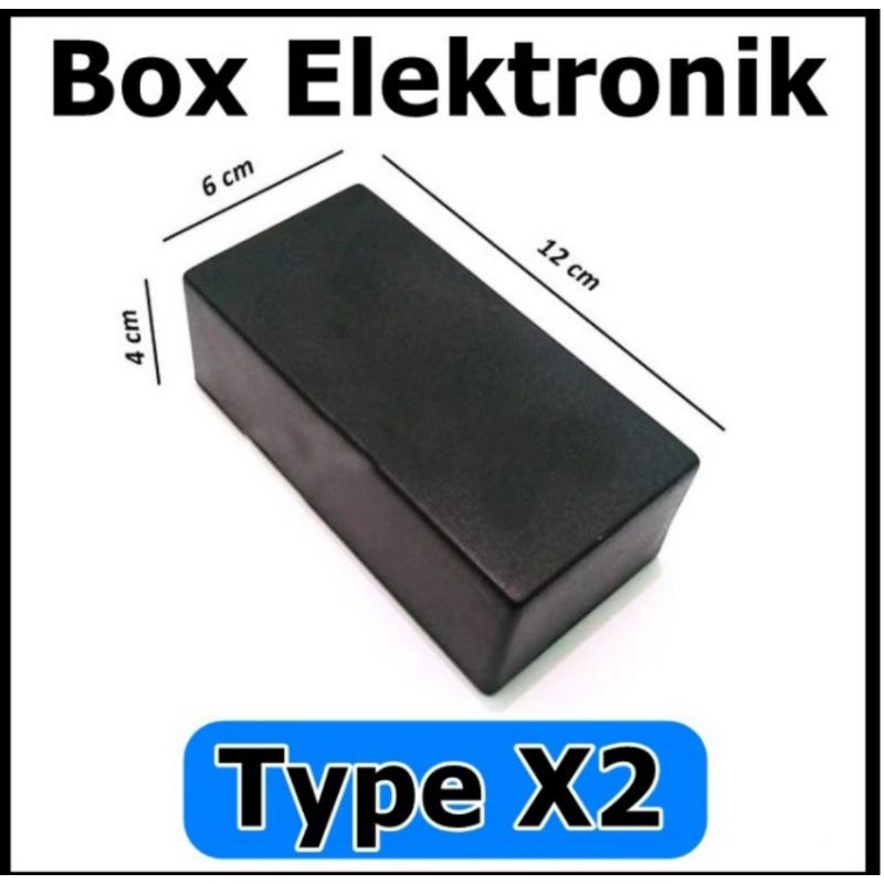 Jual box hitam polos x 2 box plastik multi | Shopee Indonesia