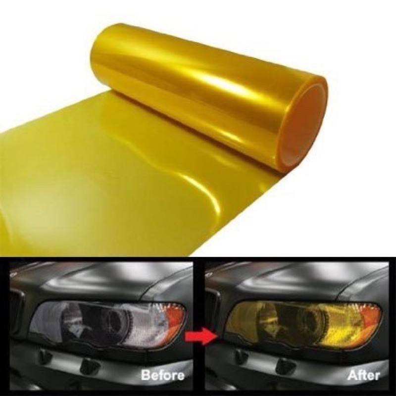 Jual STIKER TRANSPARAN HYBRID WARNA SMOKE MIKA LAMPU MOTOR MOBIL ...