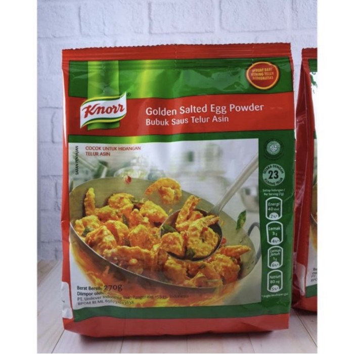 Jual Promo Spesial - Knorr Golden Salted Egg Powder 270Gr - Kaldu ...