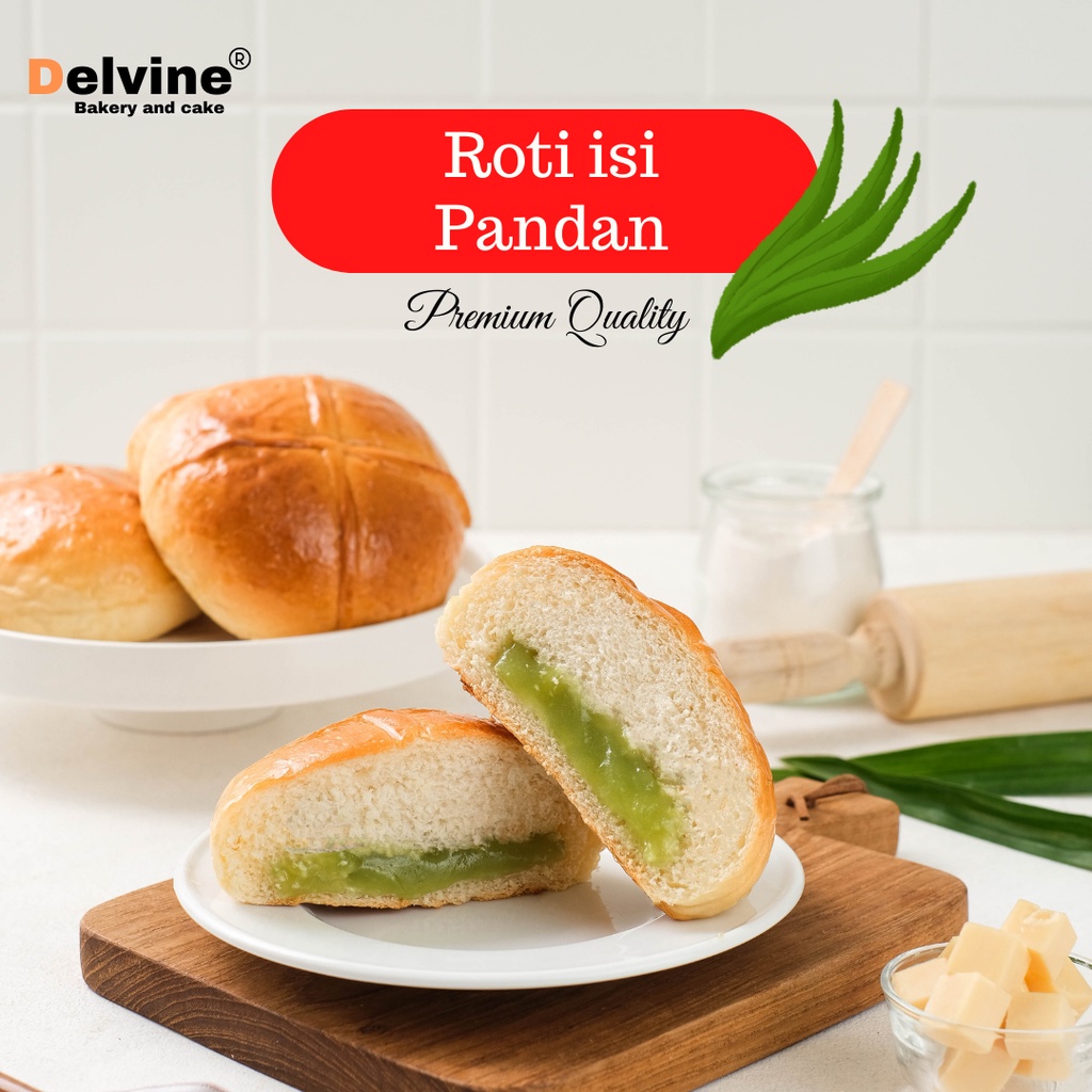 Jual Roti Pandan / Selai Pandan / Roti / Rotu manis | Shopee Indonesia