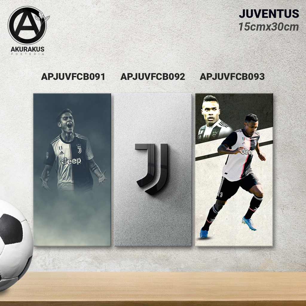 Jual WALL DECOR HIASAN DINDING POSTER KAYU JUVENTUS FC JUVE APJUVFCB091 ...