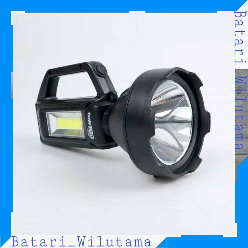 Jual Senter Mancing Portable Rechargeable LED+COB 1200mAh 300W ...