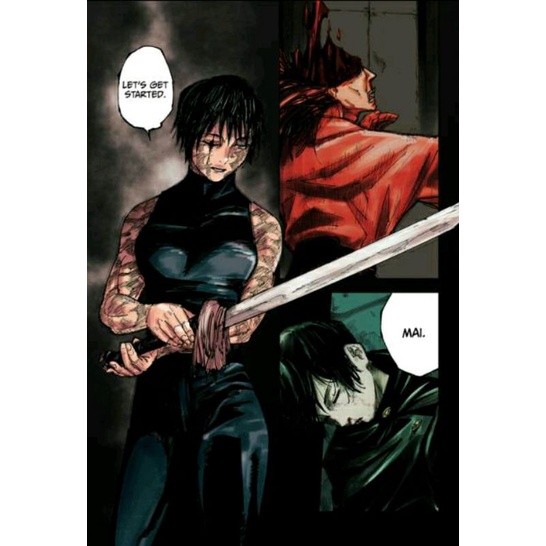 Jual split soul sword maki zenin jujutsu kaisen cosplay | Shopee Indonesia