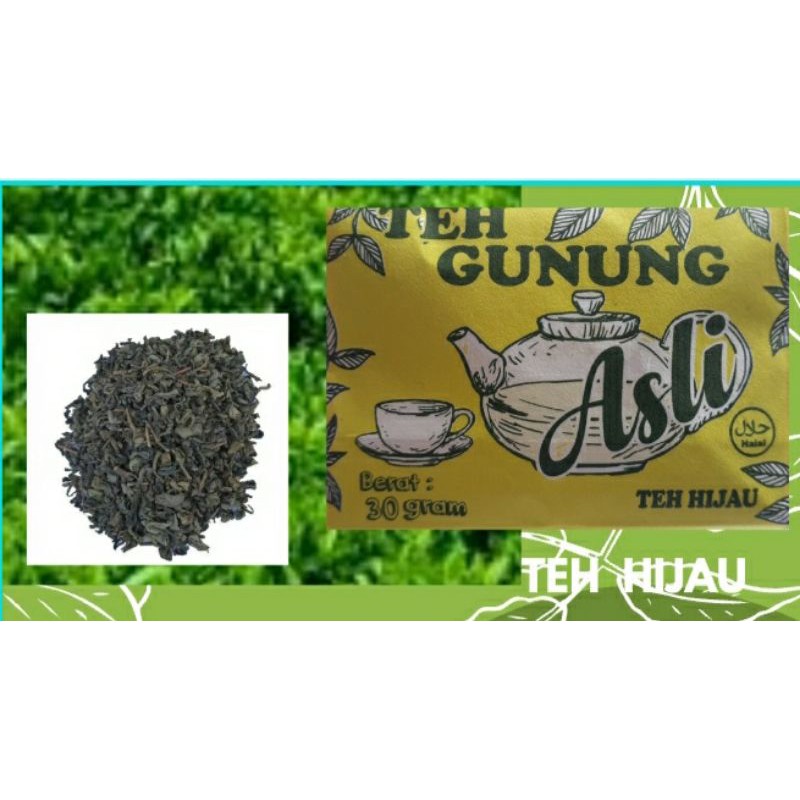 Jual Teh hijau cap gunung | Shopee Indonesia