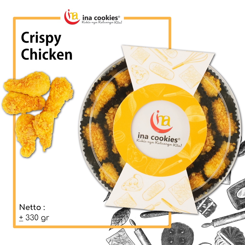 Jual INA COOKIES TOPLES REGULER CRISPY CHICKEN | Shopee Indonesia