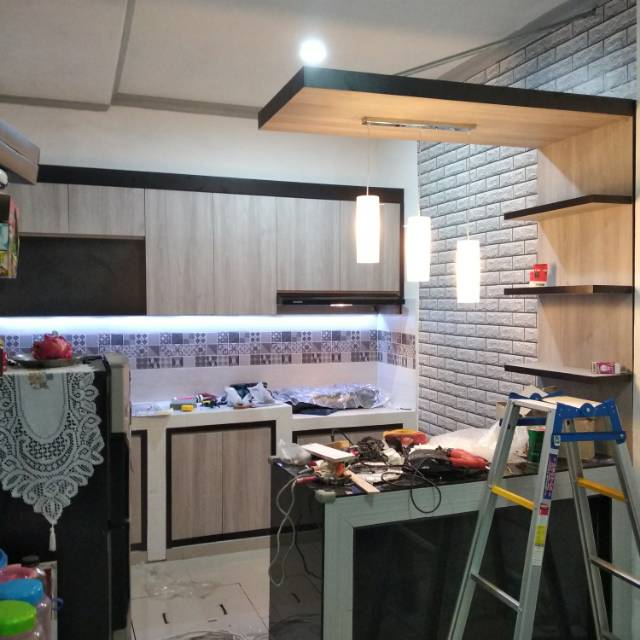 Jual Kitchen set dan minibar bp Tian cluster mqgnolia cipondoh ...