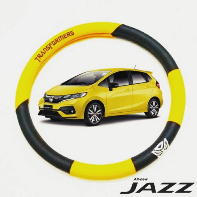 Jual Sarung setir Transformer kuning mobil Honda jazz | Shopee Indonesia
