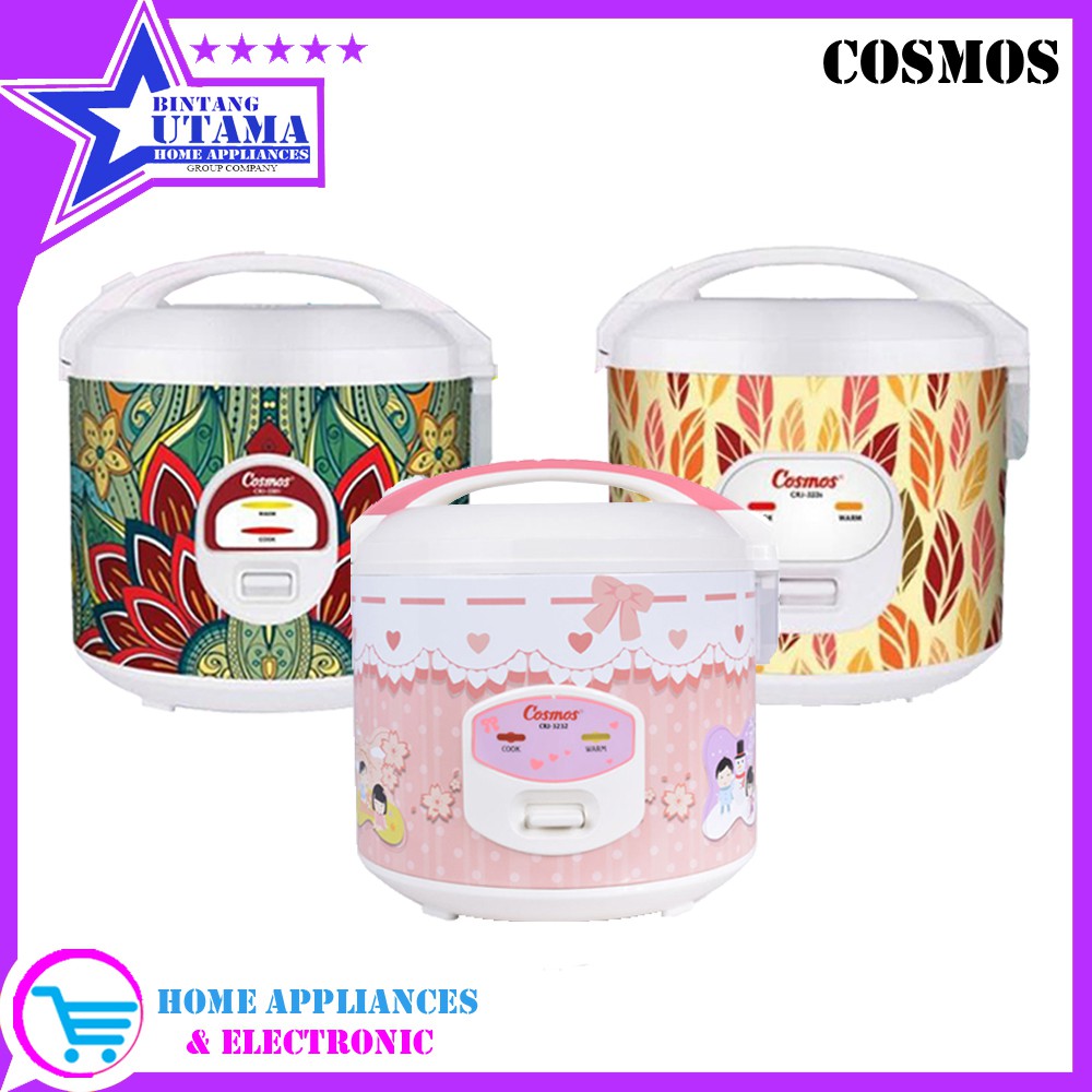 Jual (COD) Magic Com / Rice Cooker Cosmos CRJ 3232 / CRJ3232 / CRJ3306 ...