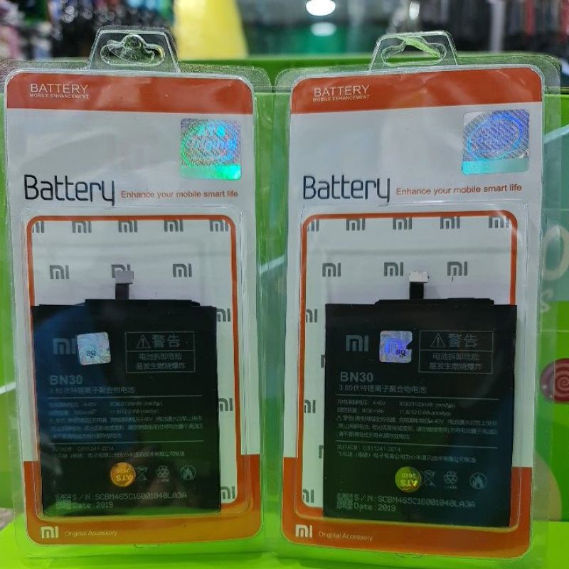 Jual battery batrai baterai baterei tanam REDMI BN30 Redmi 4A | Shopee ...