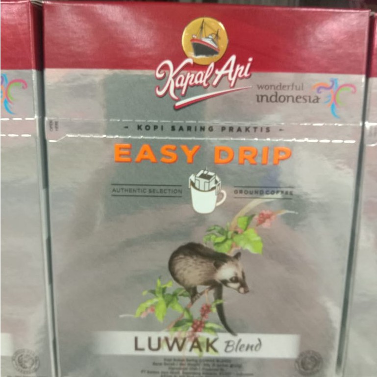 Jual Kapal Api Easy Drip Luwak Blend | Shopee Indonesia