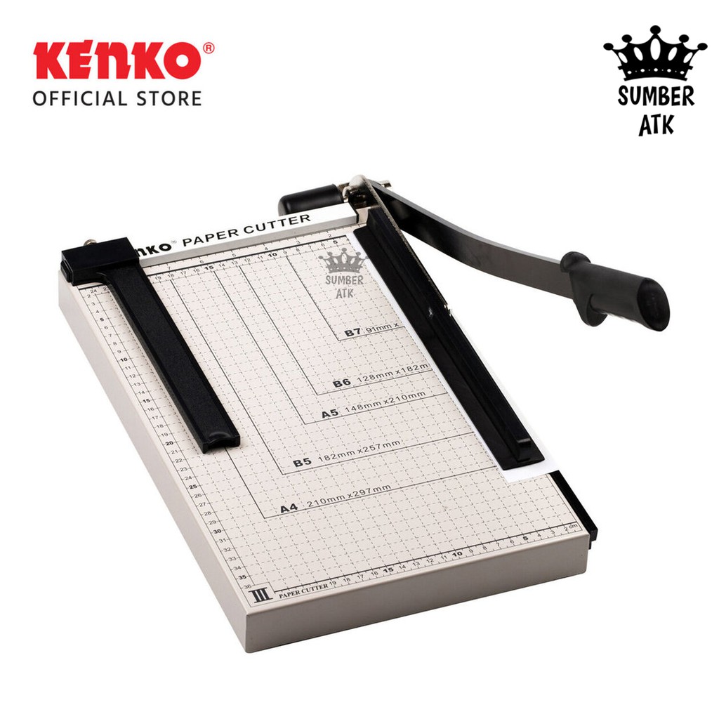 Jual Pemotong Kertas Kenko Paper Trimmer 10 X 15 Metal Folio F4