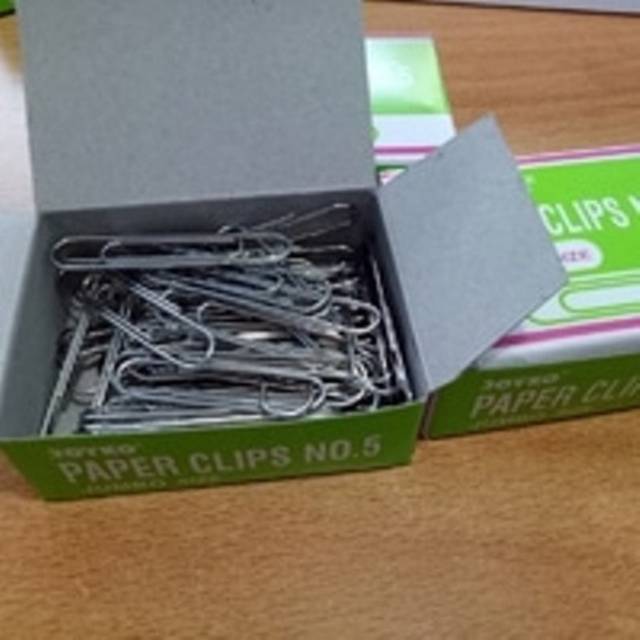 Jual trigonal clips/paper clip no 5 | Shopee Indonesia