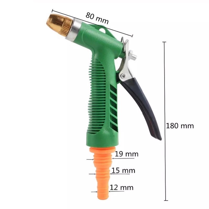 Jual Semprotan Air Lurus Kuningan 5/8 inch /Kepala Semprotan Selang Air ...