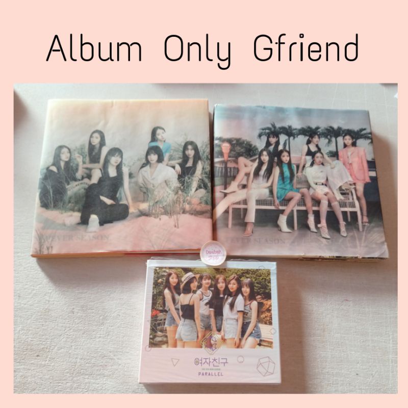 Jual Album Only Parallel Fever Gfriend Official Love Whisper Sowon Yerin Eunha Yuju Sinb Umji ...